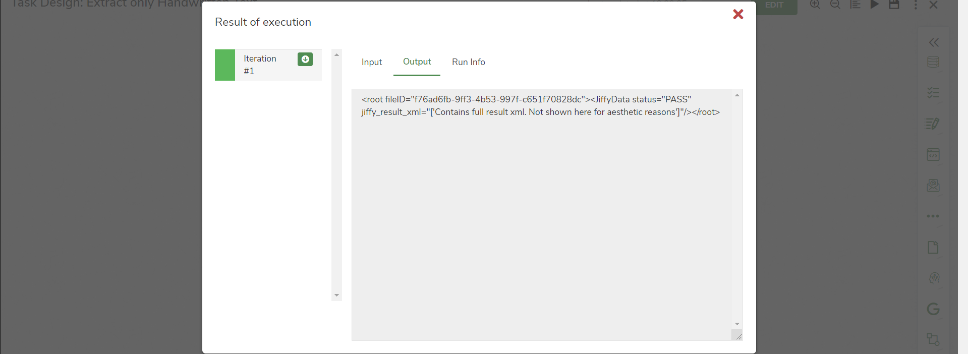 Hand Written Text Extraction | JIFFY.ai